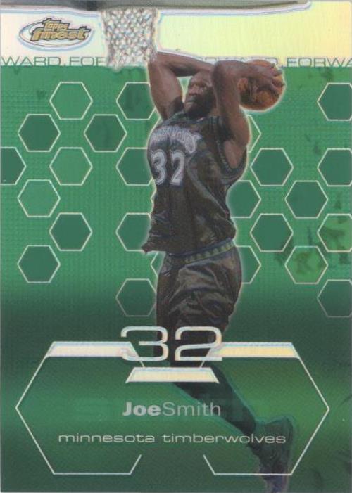 2002-03 Topps Finest - Refractor Error: Missing Refractor Text #86 Joe ...