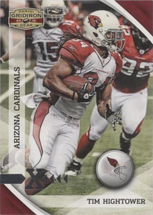 2010 Panini Gridiron Gear - Silver X's #4 Tim Hightower /250 for sale ...
