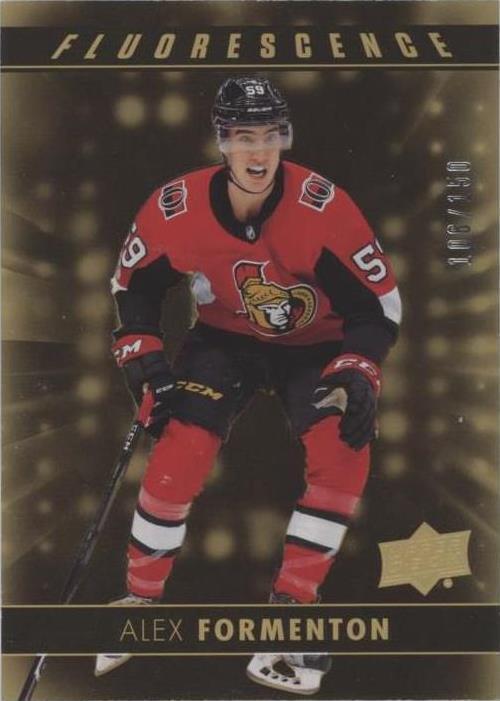 2017-18 Upper Deck - Fluorescence Alex Formenton #F-11 Gold /150 (RC ...