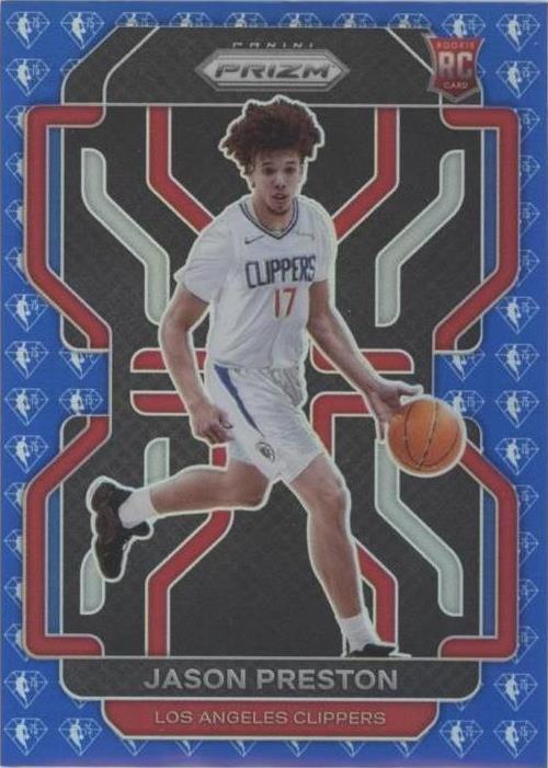 2021-22 Panini Prizm - NBA 75th Anniversary Prizm #327 Jason Preston ...
