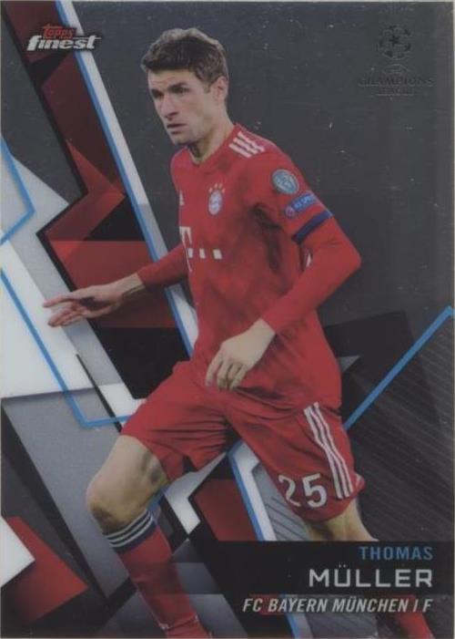2018-19 Topps Finest UCL - #36 Thomas Muller for sale online | eBay