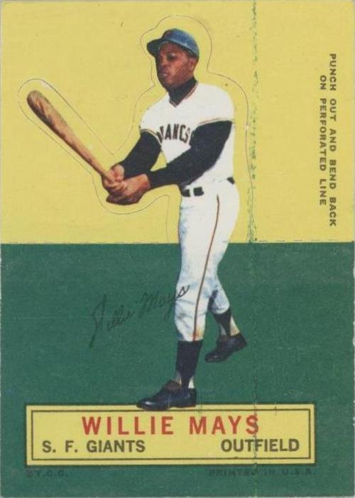 1964 Topps - Stand-Ups Willie Mays for sale online | eBay