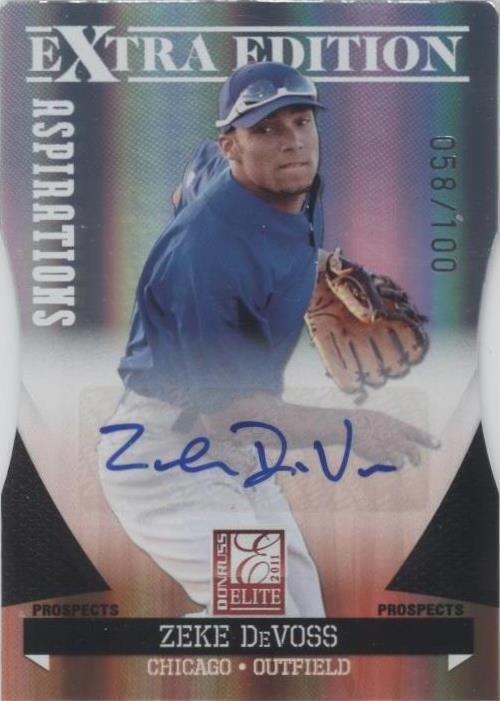 2011 Donruss Elite Extra Edition - Prospects Zeke DeVoss #54 ...
