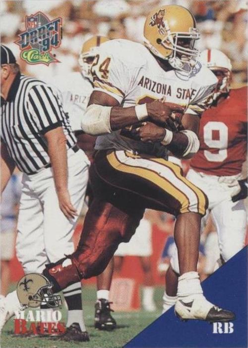 1994 Classic NFL Draft - Mario Bates #15 (RC) for sale online | eBay