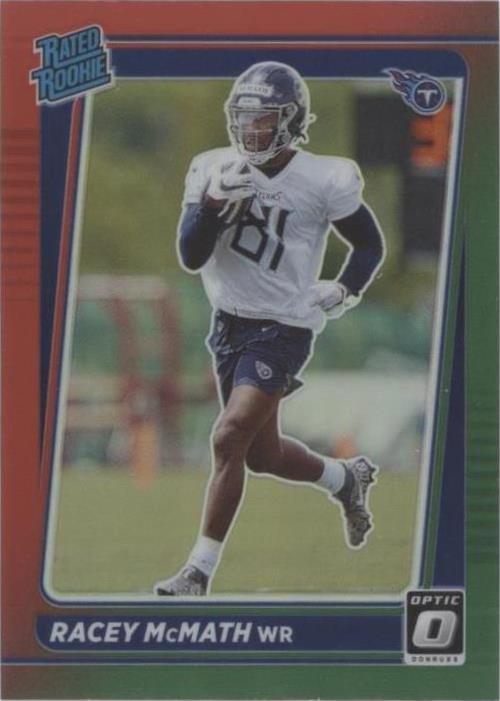 2021 Panini Donruss - Rated Rookie Optic Holo Red Green Preview #P-316 ...