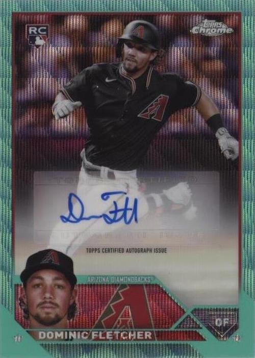 2023 Topps Chrome Update Series - Autographs Dominic Fletcher #AC-DF ...
