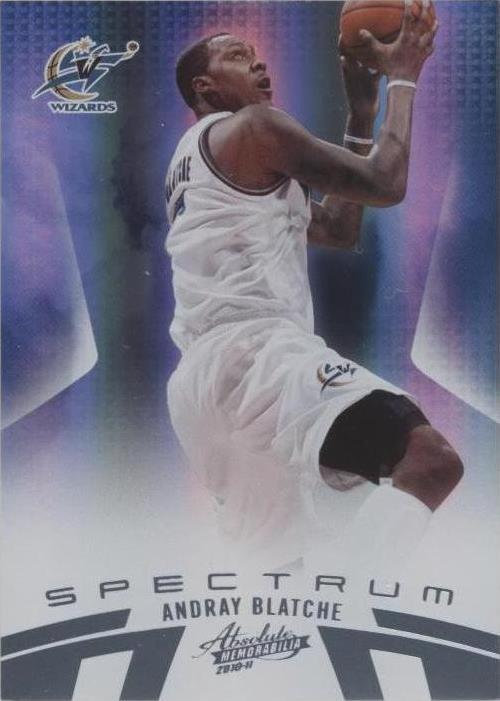 2010-11 Absolute Memorabilia - Platinum Spectrum #45 Andray Blatche /25 ...