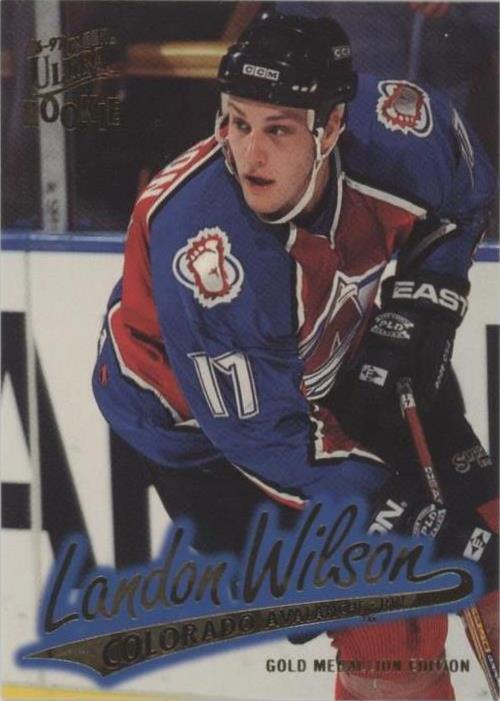 1996-97 Fleer Ultra - Gold Medallion #G-41 Landon Wilson for sale ...