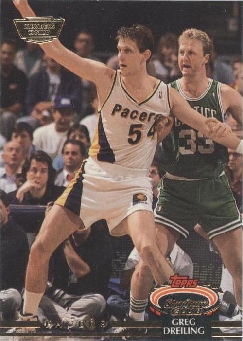 1992-93 Topps Stadium Club - Greg Dreiling #24 Members Only for sale ...