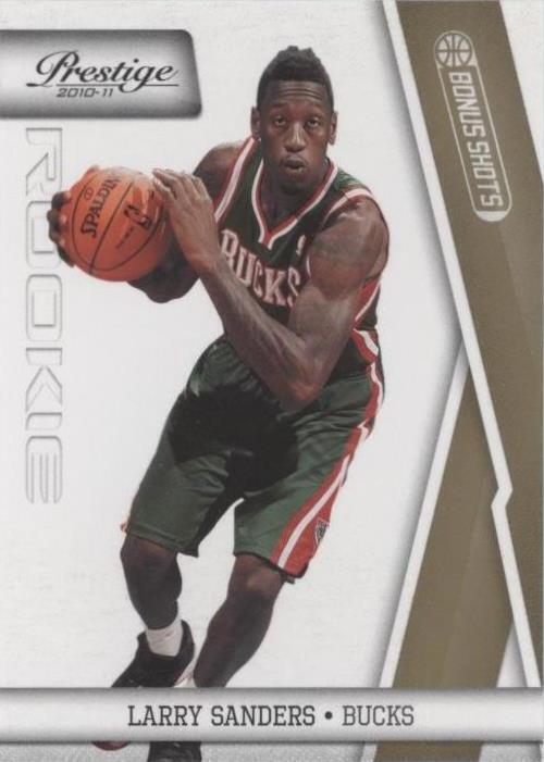 2010-11 Prestige - Rookie Larry Sanders #165 Bonus Shots Gold /249 (RC ...