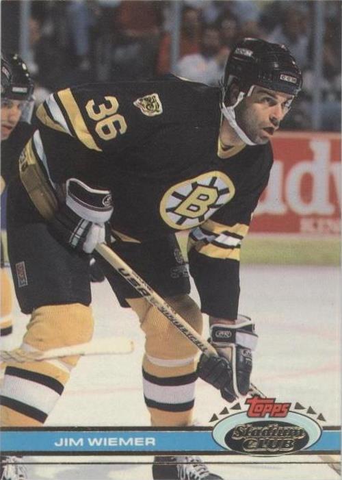 1991-92 Topps Stadium Club - "The Sporting News" Missing on Back #16 ...