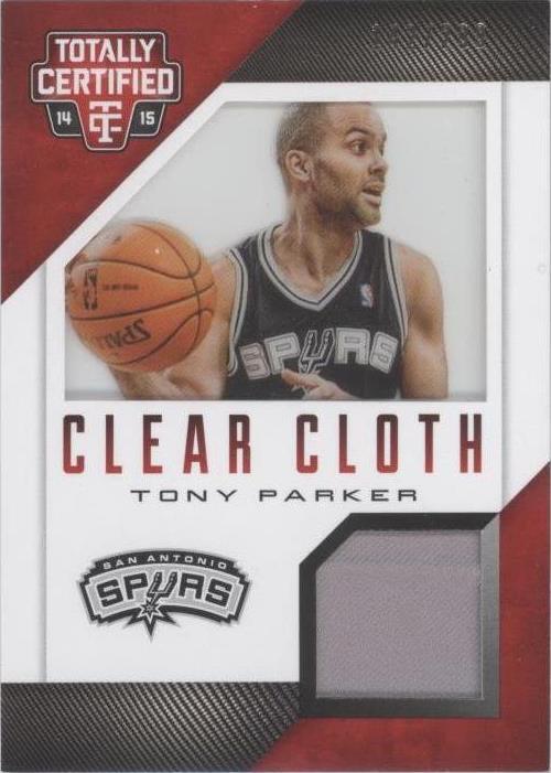 2014-15 Panini Totally Certified - Clear Cloth Jersey Red #45 Tony ...
