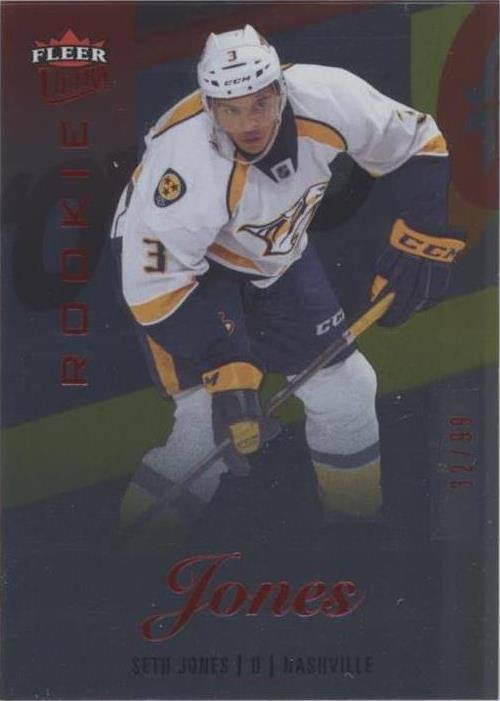 2013-14 Fleer Showcase - Ultra Red Medallion #62 Seth Jones /99 (RC ...