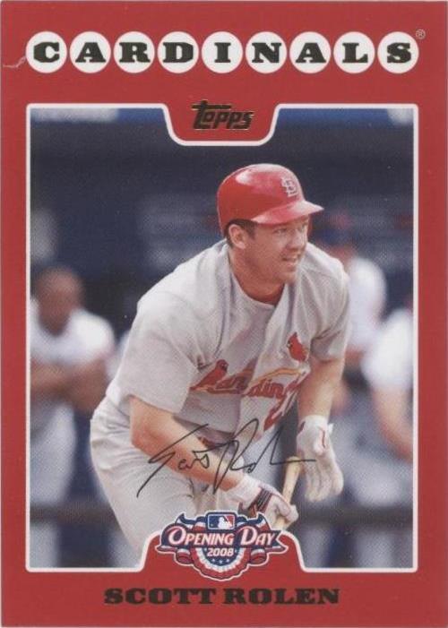 2008 Topps Opening Day - #72 Scott Rolen for sale online | eBay
