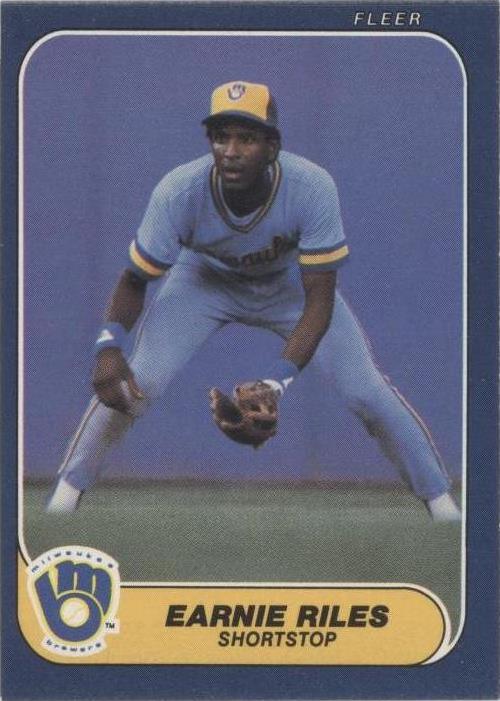 1986 Fleer - #499 Ernest Riles (RC) for sale online | eBay
