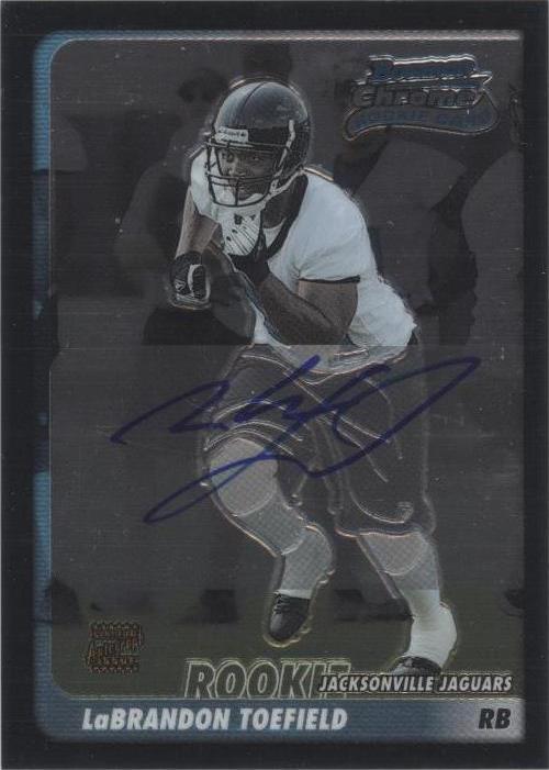 2003 Bowman Chrome - #243 LaBrandon Toefield (AU, RC) for sale online ...