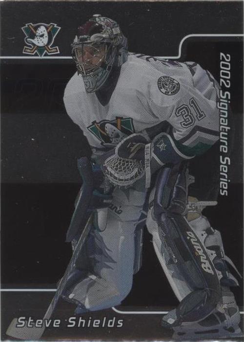 2001-02 In the Game Be A Player Signature Series - #173 Steve Shields ...