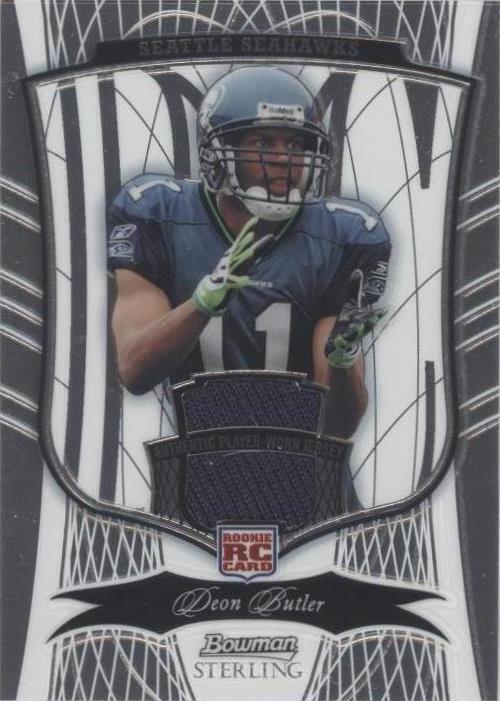 2009 Bowman Sterling - Memorabilia Deon Butler #153 /749 (MEM, RC) for ...