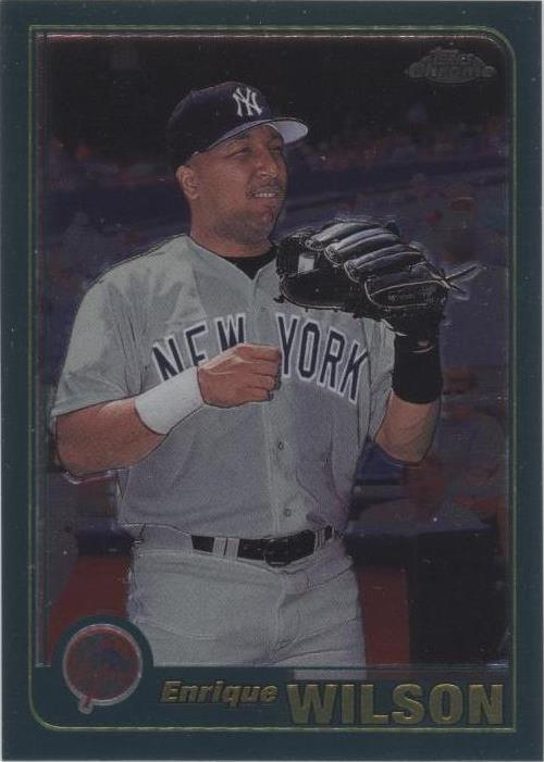2001 Topps Traded & Rookies - Chrome #T11 Enrique Wilson for sale ...