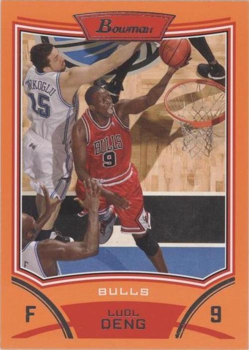 2008-09 Bowman Draft Picks & Stars - Orange #66 Luol Deng /299 for sale ...