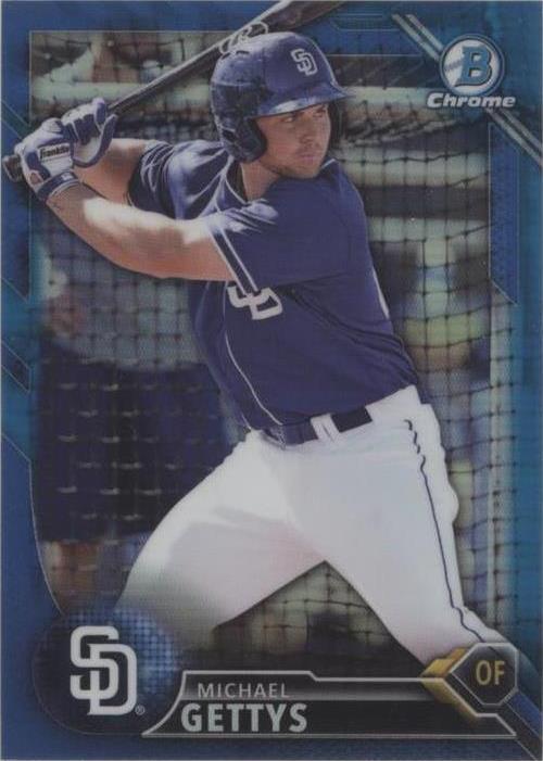 2016 Bowman Draft - Chrome Top Prospects Blue Refractor #BDC-185 ...