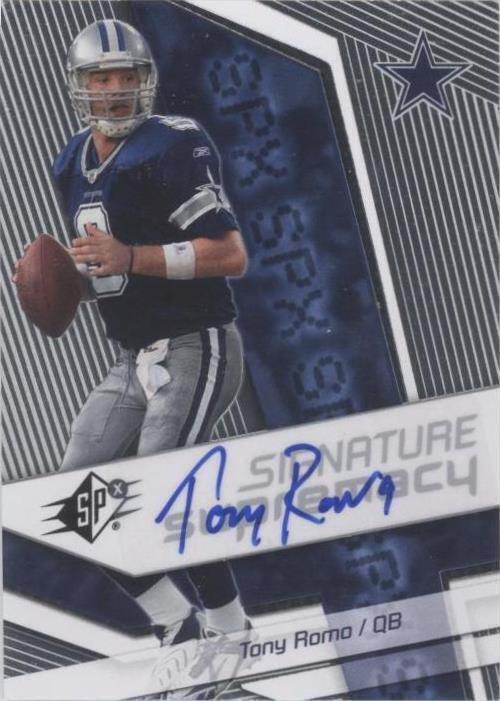2008 SPx - Signature Supremacy Tony Romo #SS-TR (AU) for sale online | eBay