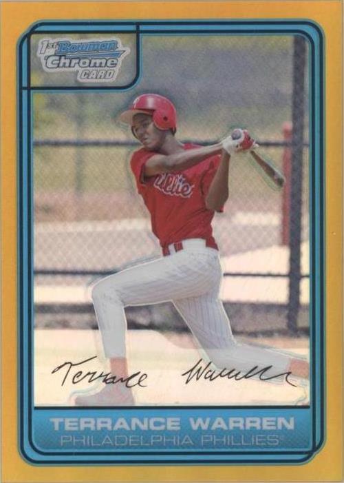 2006 Bowman Draft Picks & Prospects - Chrome Draft Picks Gold Refractor ...