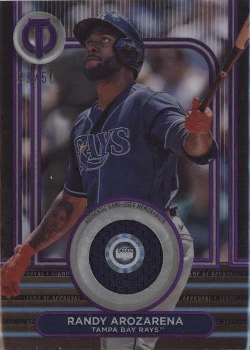 2024 Topps Tribute - Stamp of Approval Relics Randy Arozarena #SOA-RAR ...