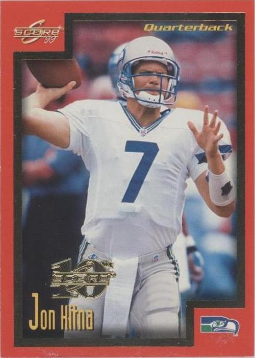 1999 Score - 10th Anniversary Showcase #207 Jon Kitna /1989 for sale ...