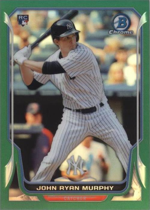 2014 Bowman Chrome - J.R. Murphy #8 Green Refractor /75 (RC) for sale ...