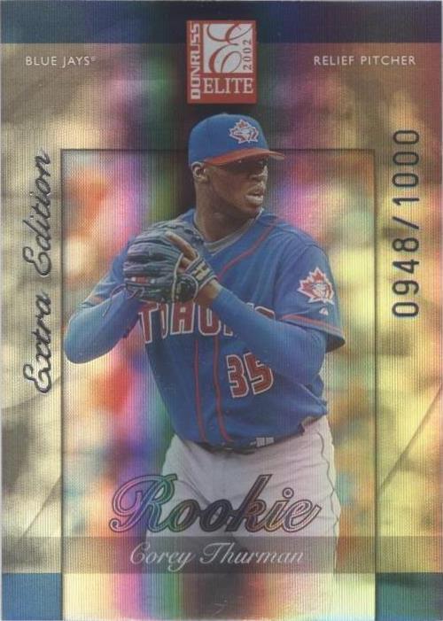 2002 Donruss Elite - #218 Corey Thurman /900 (RC) for sale online | eBay