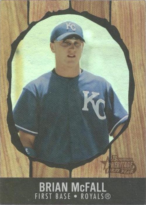 2003 Bowman Heritage - Rainbow First Year #257 Brian McFall (RC) for ...