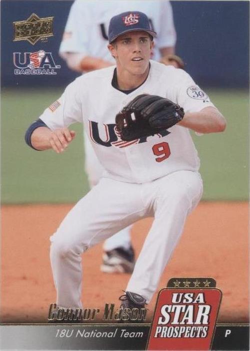 2009 Upper Deck Signature Stars - USA Star Prospects Connor Mason #USA ...