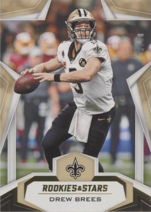 2019 Panini Rookies & Stars - Gold #87 Drew Brees /10 for sale online ...