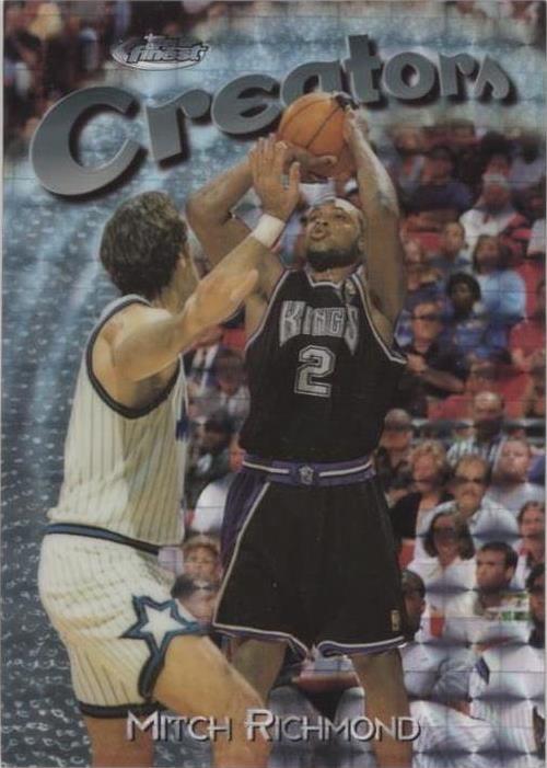 1997-98 Topps Finest - Uncommon - Silver Embossed Refractor #299 Mitch ...