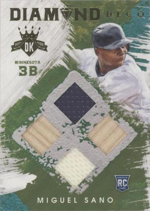 2016 Panini Diamond Kings - Diamond Deco Miguel Sanó #DD-MG /99 (MEM ...