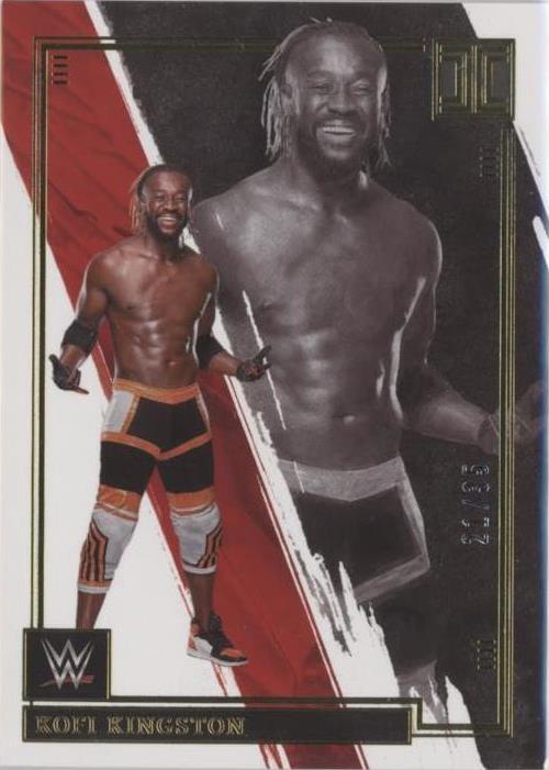 2022 Panini Impeccable WWE - Gold #53 Kofi Kingston /35 for sale online ...