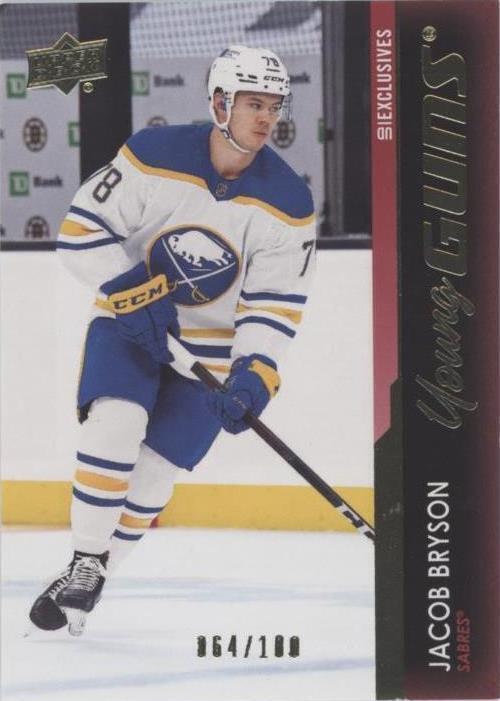 2021-22 Upper Deck Series 1 - Young Guns Jacob Bryson #248 Exclusives ...
