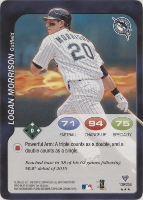 2011 Topps Attax - #139 Logan Morrison for sale online | eBay