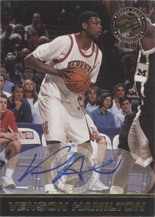 1999 Press Pass SE - Autographs Venson Hamilton (AU, RC) for sale ...