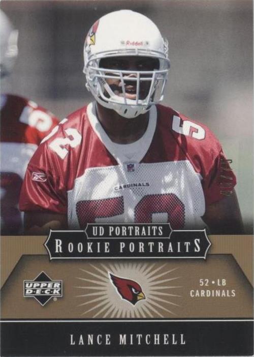 2005 Upper Deck Portraits - Gold #168 Lance Mitchell /75 (RC) for sale ...