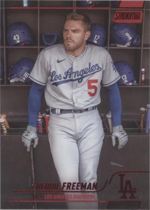 2022 Topps Stadium Club - Red Foil #291 Freddie Freeman for sale online ...
