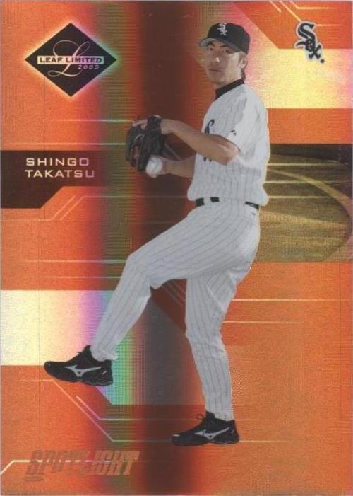 2005 Leaf Limited - Shingo Takatsu #132 Spotlight Bronze /99 for sale ...