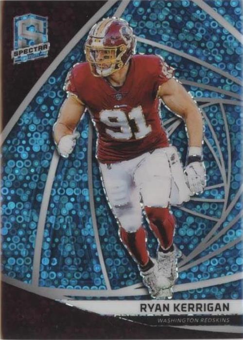 2019 Panini Spectra - Neon Blue Prizm #9 Ryan Kerrigan /60 for sale ...