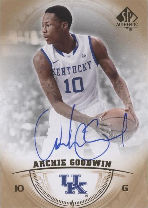 2013-14 SP Authentic - Archie Goodwin #21 Autographs (AU, RC) for sale ...