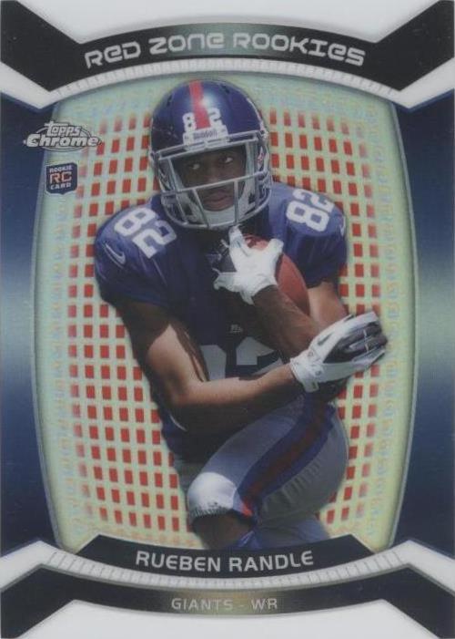2012 Topps Chrome - Red Zone Rookies Die-Cut Refractor #RZDC-12 Rueben ...