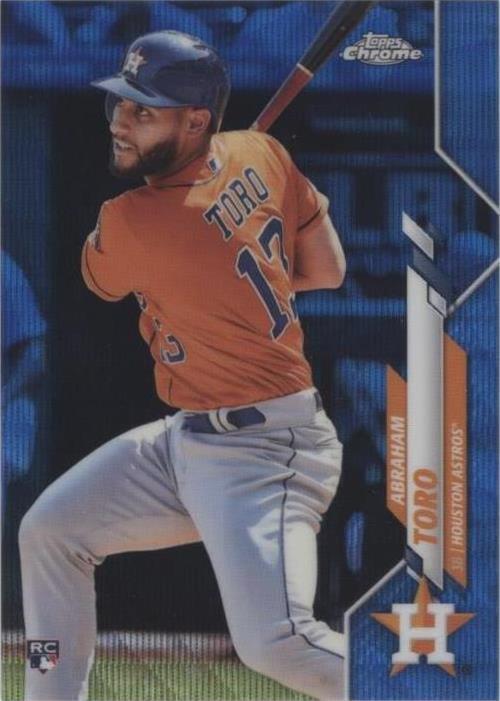 2020 Topps Chrome - Abraham Toro #56 Blue Wave Refractor /75 (RC) for ...