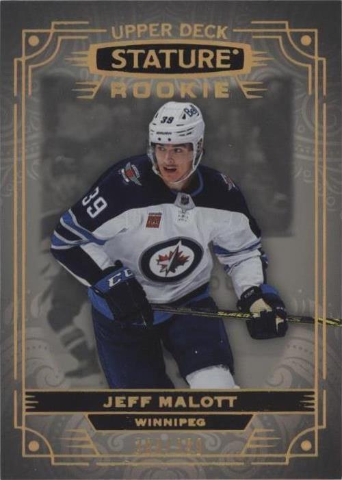 2022-23 Upper Deck Stature - Rookies #156 Jeff Malott /399 (RC) for ...