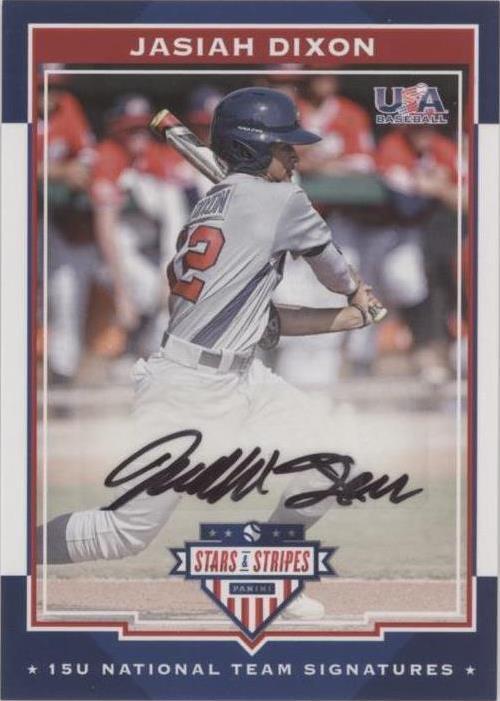 2017 Panini USA Baseball Stars & Stripes - 15U National Team Signatures ...