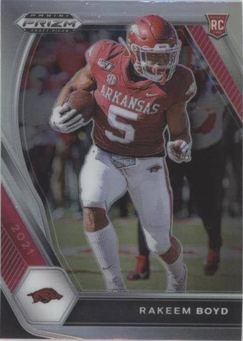 2021 Panini Prizm Draft Picks - Silver Prizm #152 Rakeem Boyd (RC) for ...